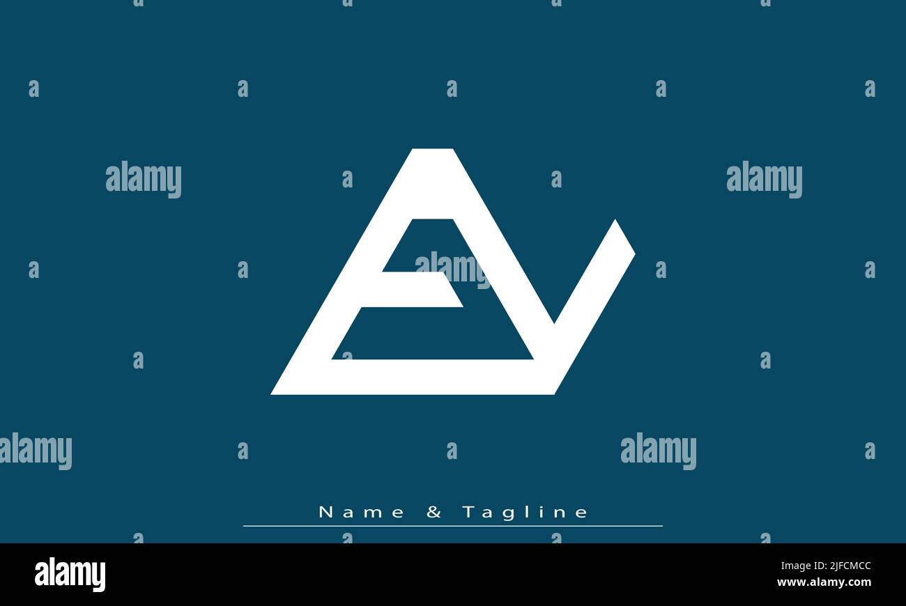 Alphabet letters Initials Monogram logo EL , LE Stock Vector Image ...