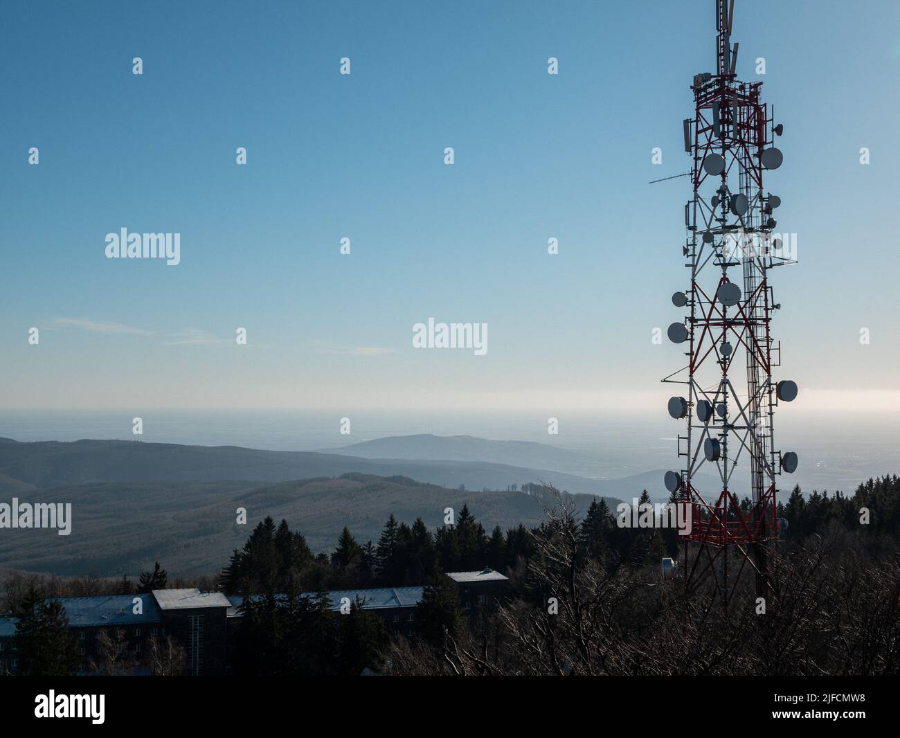 Cell tower construction hi-res stock photography and images - Alamy