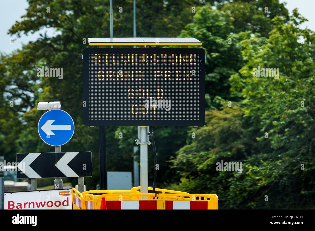 Silverstone circuit sign hi-res stock photography and images - Alamy