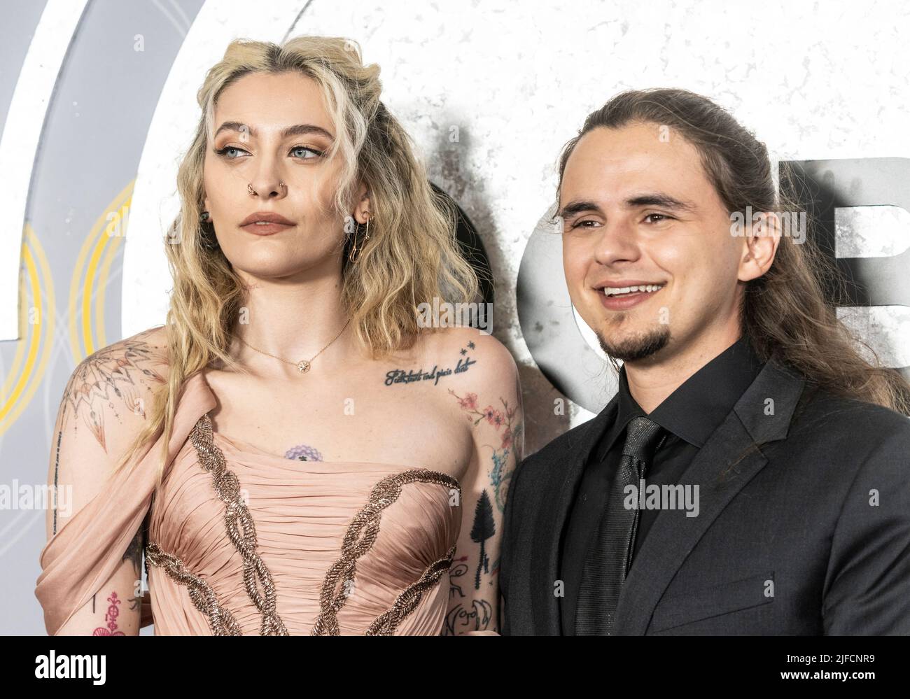 New York, NY - June 12, 2022: Paris Jackson and Michael Joseph Jackson ...