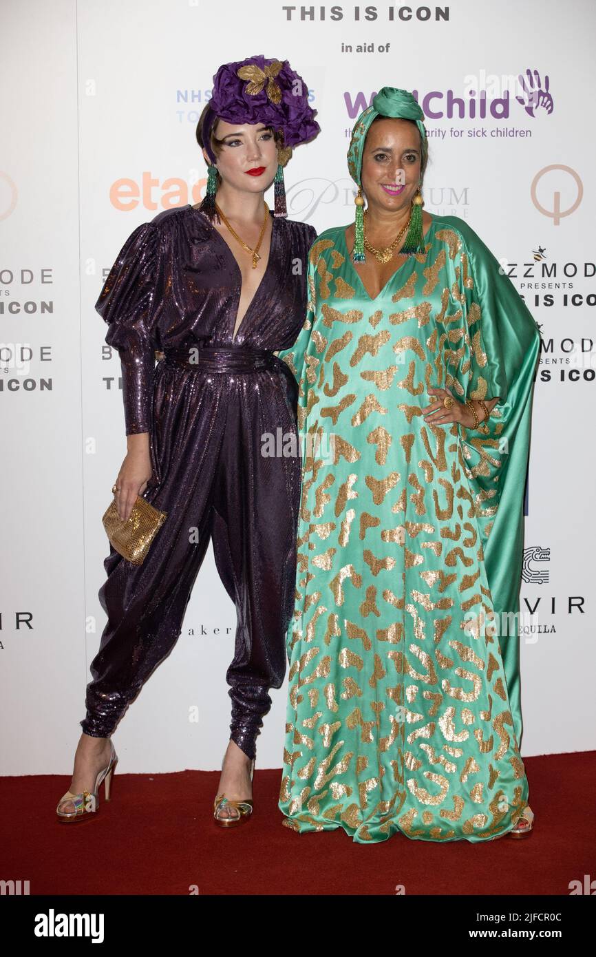 The ICONS Gala red carpet arrivals at the Landmark Hotel Featuring ...