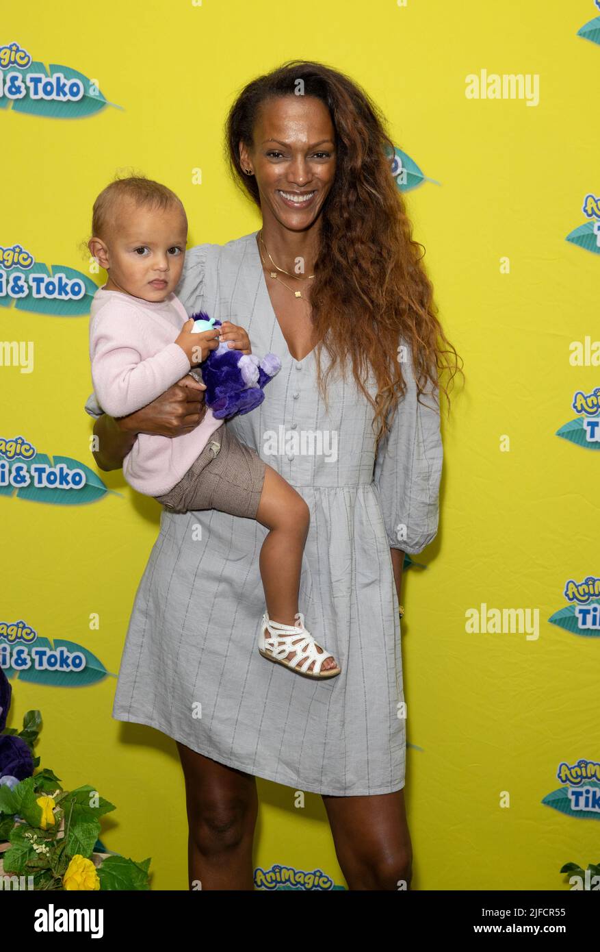 Celeb guests attend the AniMagic Tiki & Toko launch at ZSL London Zoo ...