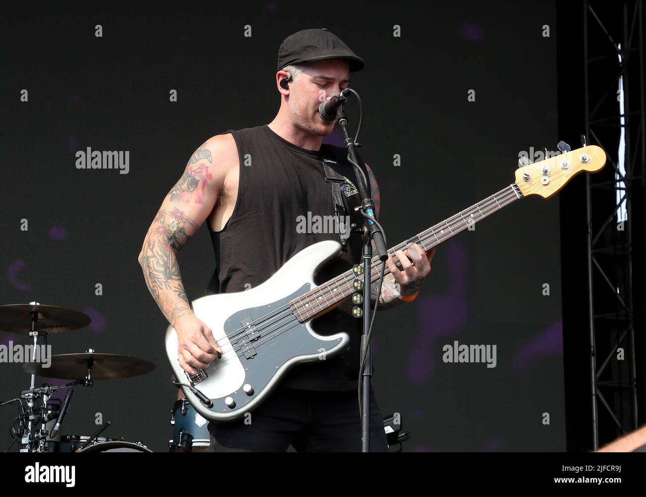 iHeartRadio Daytime Stage at Area 15 Las Vegas Featuring: All Time Low ...