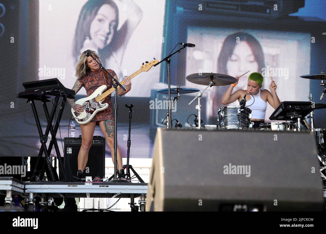 iHeartRadio Daytime Stage at Area 15 Las Vegas Featuring: Olivia ...