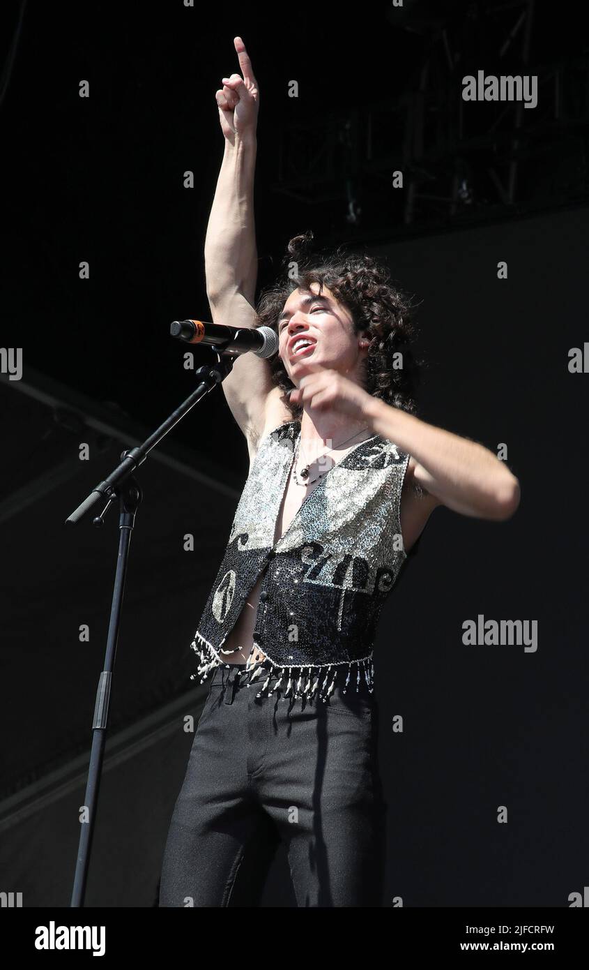 iHeartRadio Daytime Stage at Area 15 Las Vegas Featuring: Conan Gray ...