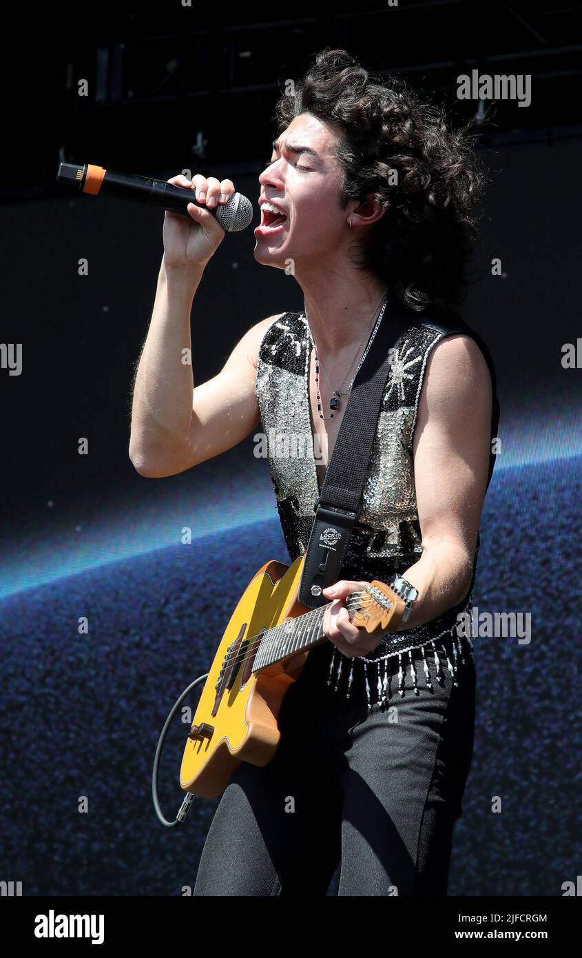 iHeartRadio Daytime Stage at Area 15 Las Vegas Featuring: Conan Gray ...