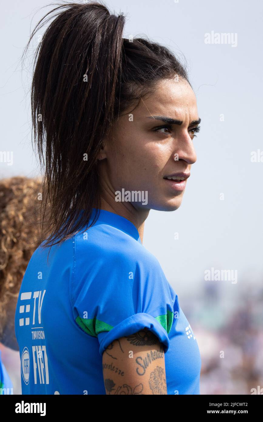Martina Piemonte of Italy before the Women's International friendly ...