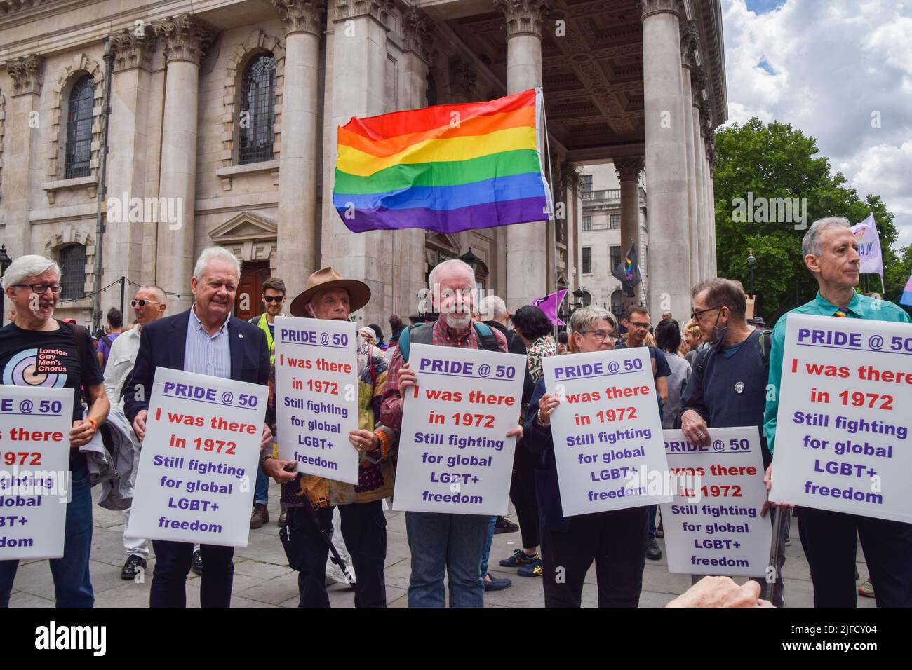 1972 uk pride rally hi-res stock photography and images - Alamy