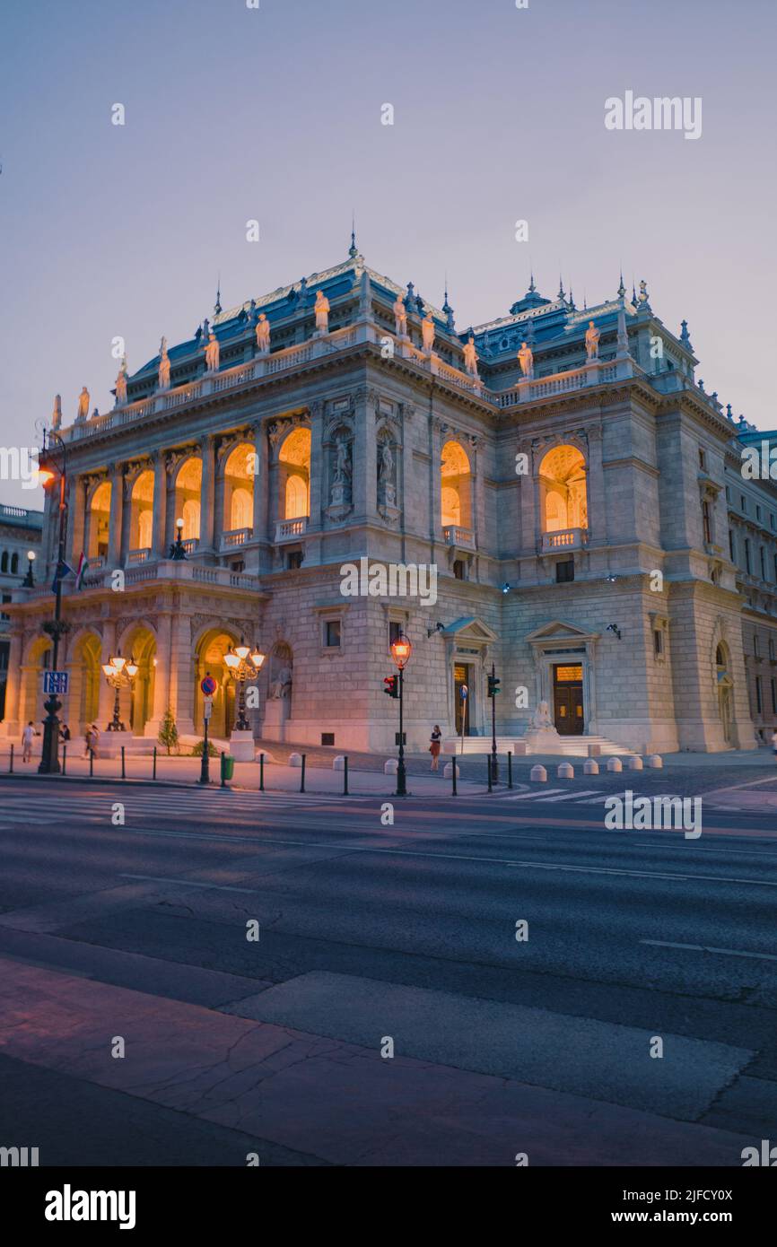 Hungarian State Opera House in Budapest, Hungary Stock Photo - Alamy