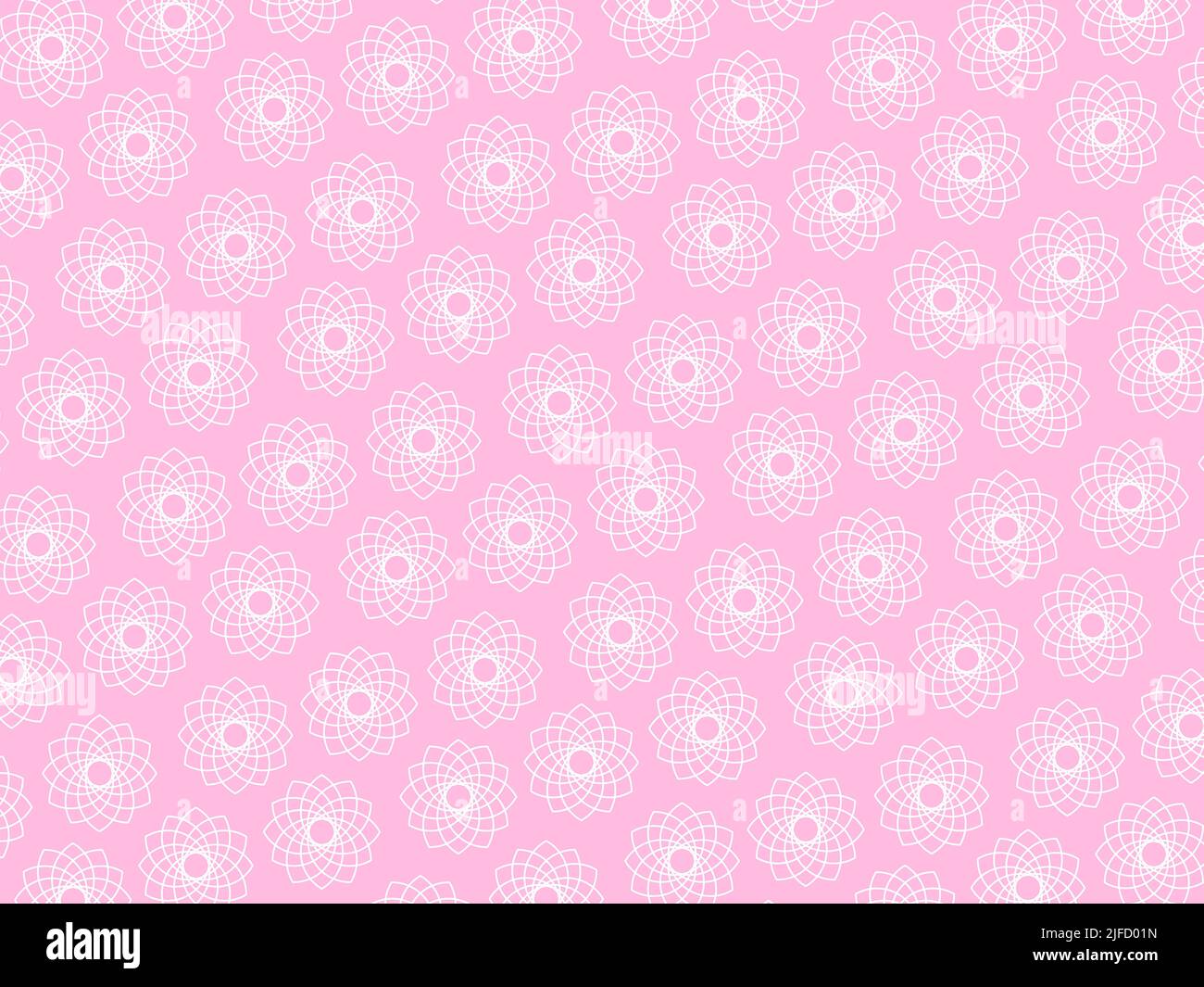 abstract pink white lotus flower, geometric pattern texture background ...