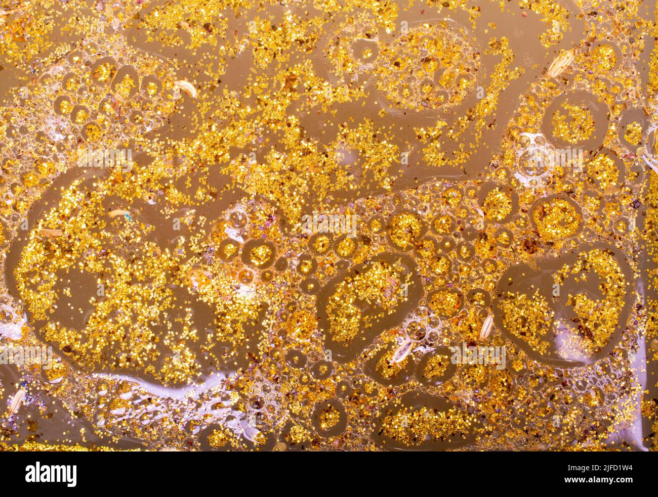 Macro shot of water oil emulsion form abstract background Stock Photo ...