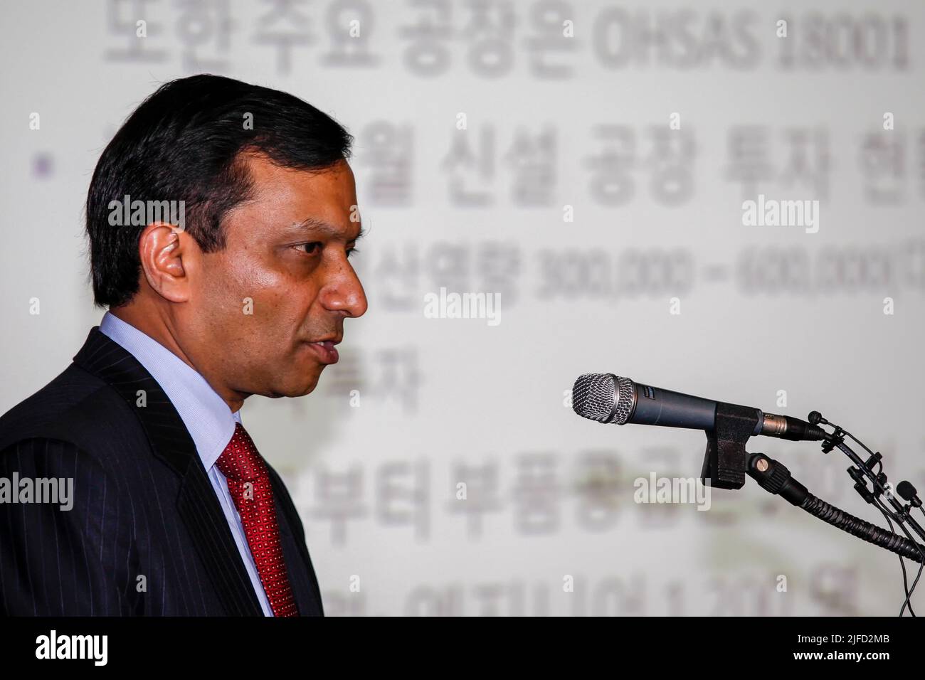 Aug 23, 2010-Seoul, South Korea-Pawan Kumar Goenka , Managing Director ...