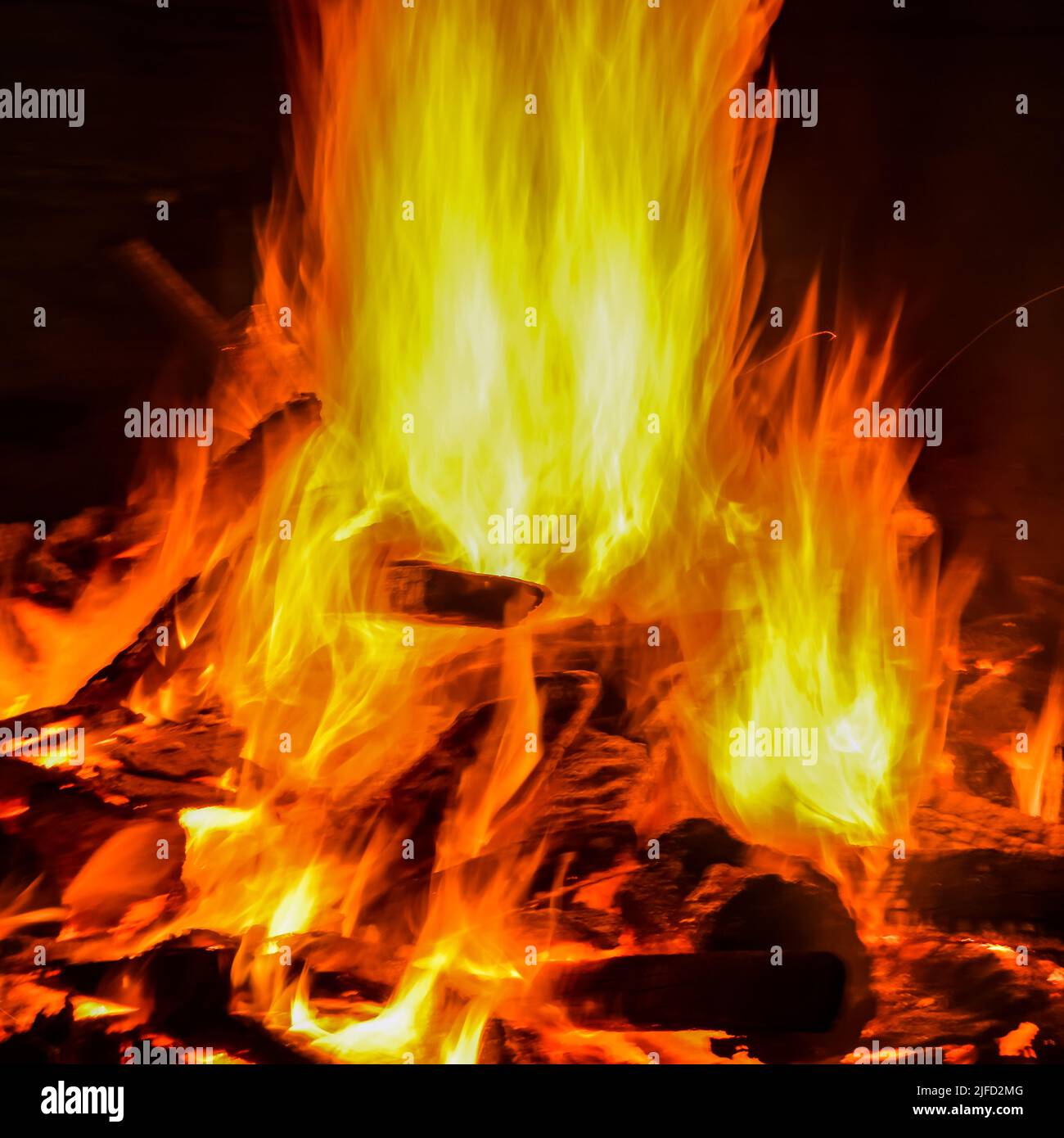 Fire flames on black background, Blaze fire flame texture background ...