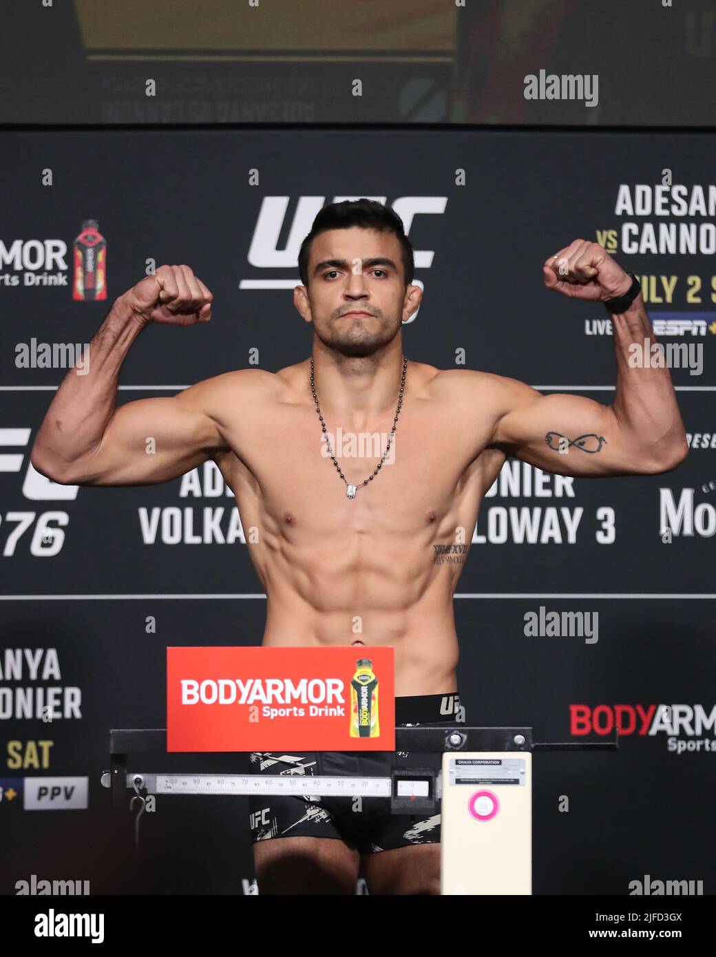 Las Vegas, USA. 01st July, 2022. LAS VEGAS, NV - JULY 1: Andre Muniz ...