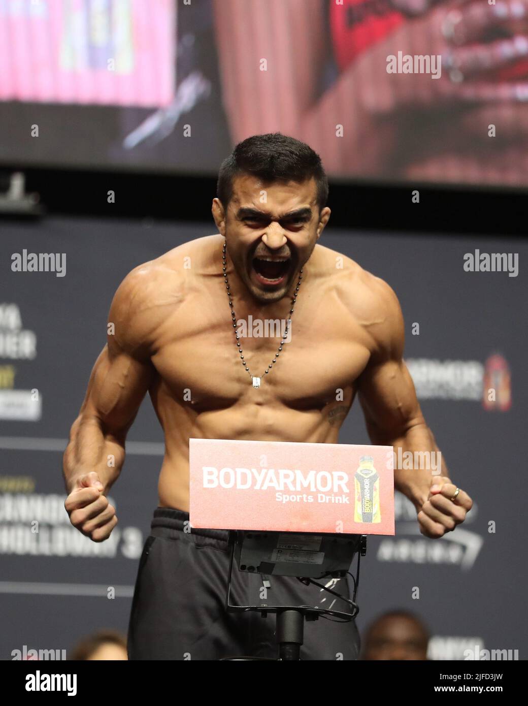 Las Vegas, USA. 01st July, 2022. LAS VEGAS, NV - JULY 1: Andre Muniz ...