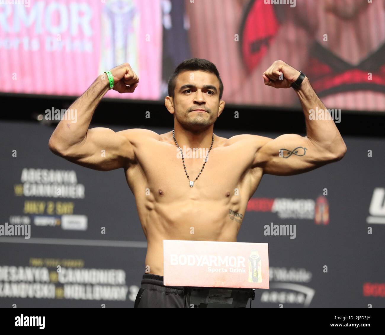 Las Vegas, USA. 01st July, 2022. LAS VEGAS, NV - JULY 1: Andre Muniz ...