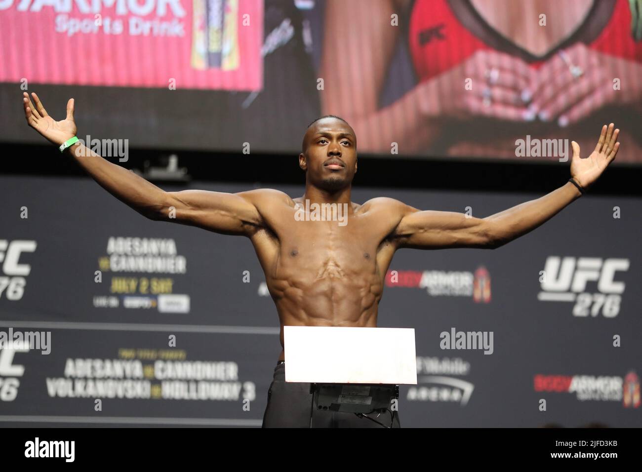 Las Vegas, USA. 01st July, 2022. LAS VEGAS, NV - JULY 1: Jalin Turner ...