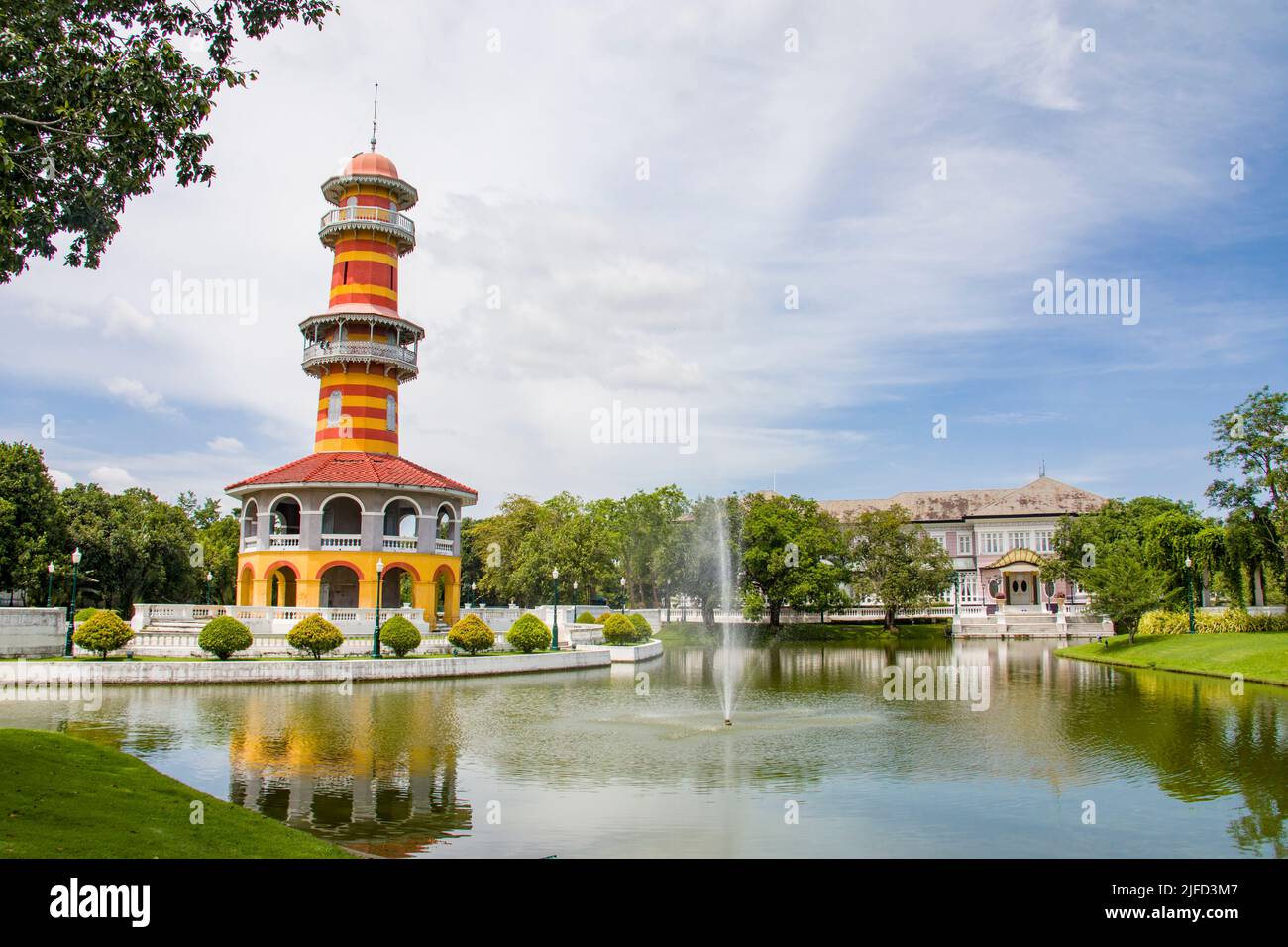 Ho Withun Thasana or the Sages Lookout is an observatory tower built by ...