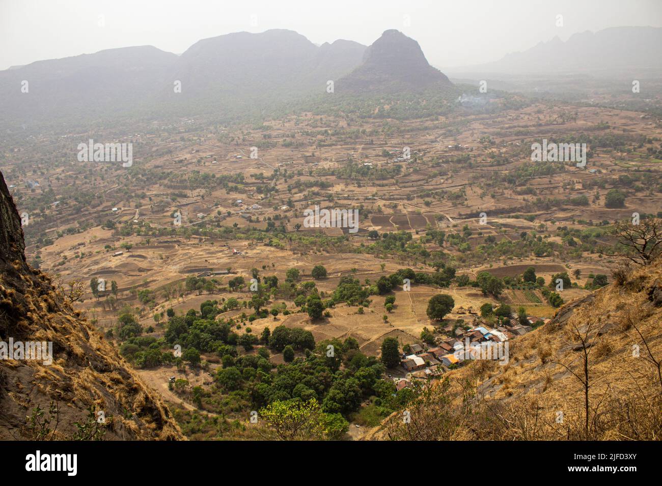 Maharashtra fort, fortress,Chavand fort Stock Photo - Alamy