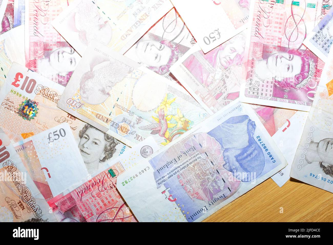 GBP money bill close up finance background, Business concept Stock ...