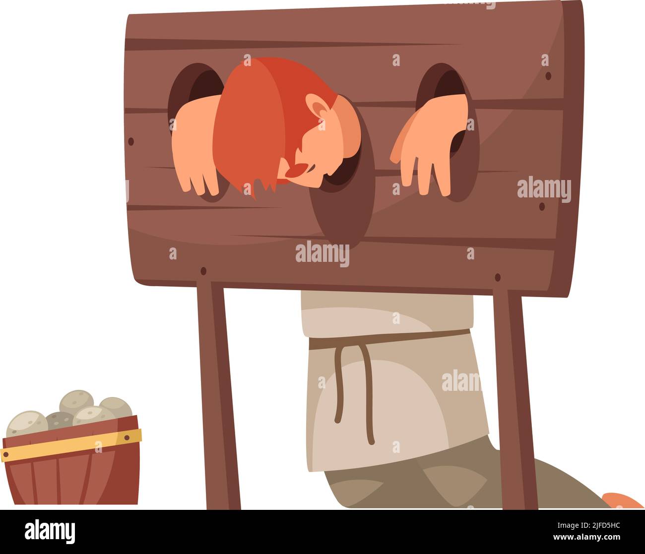 Medieval People Cartoon