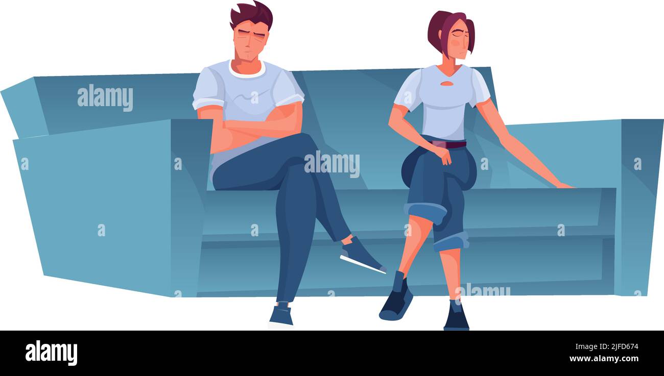 Offended people illustration hi-res stock photography and images - Alamy
