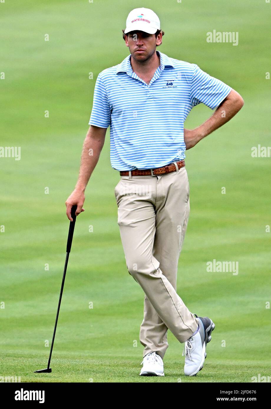 Ilinois, USA. 01st July, 2022. SILVIS, IL - JULY 01: Golfer Ben Kohles ...