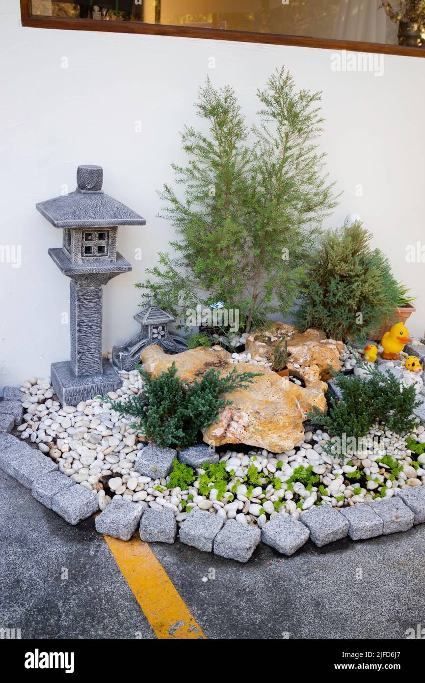 Beautiful home garden mini plant pot , stock photo Stock Photo - Alamy