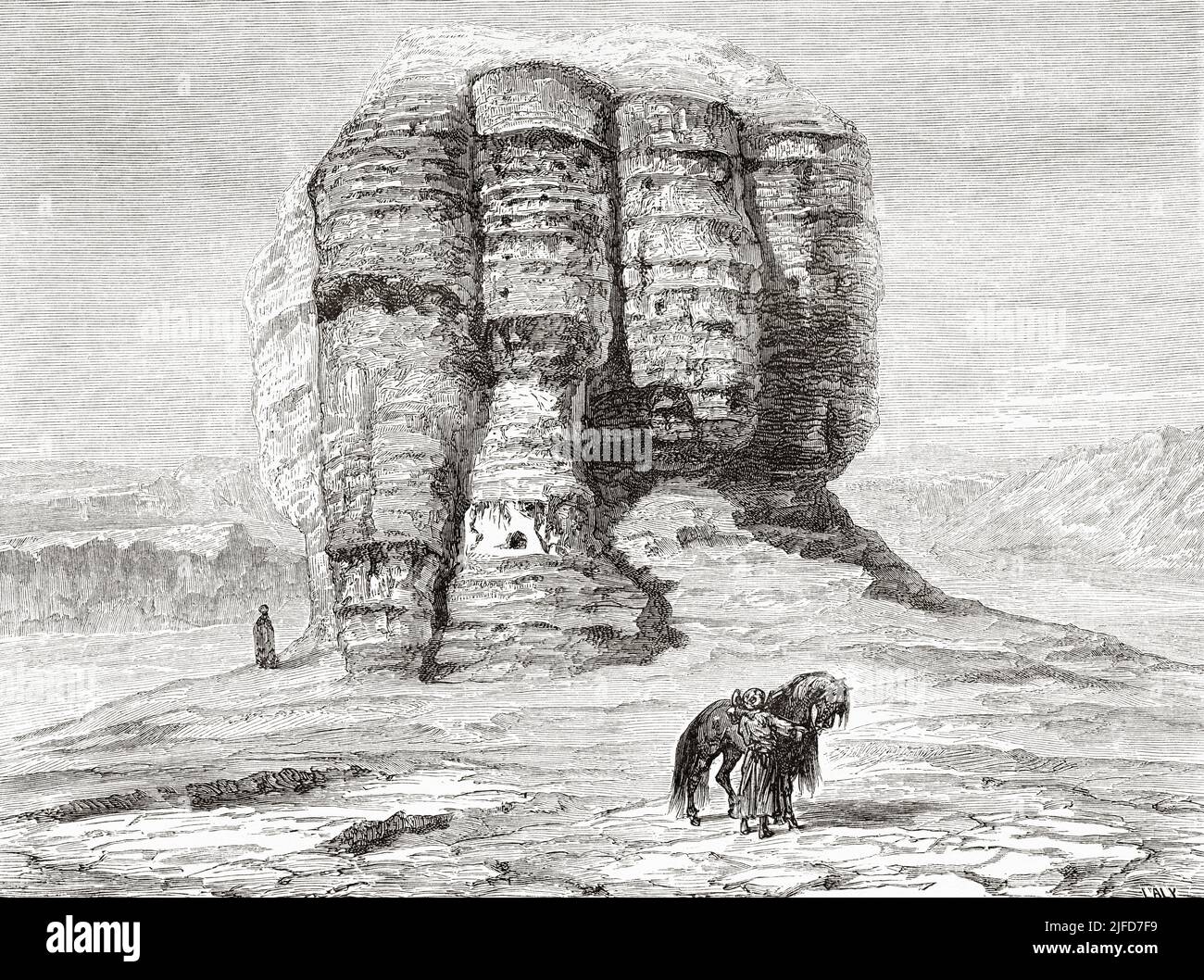 Ruins of the tower of Nimrod, Babylon, Iraq. Journey to Babylon by ...