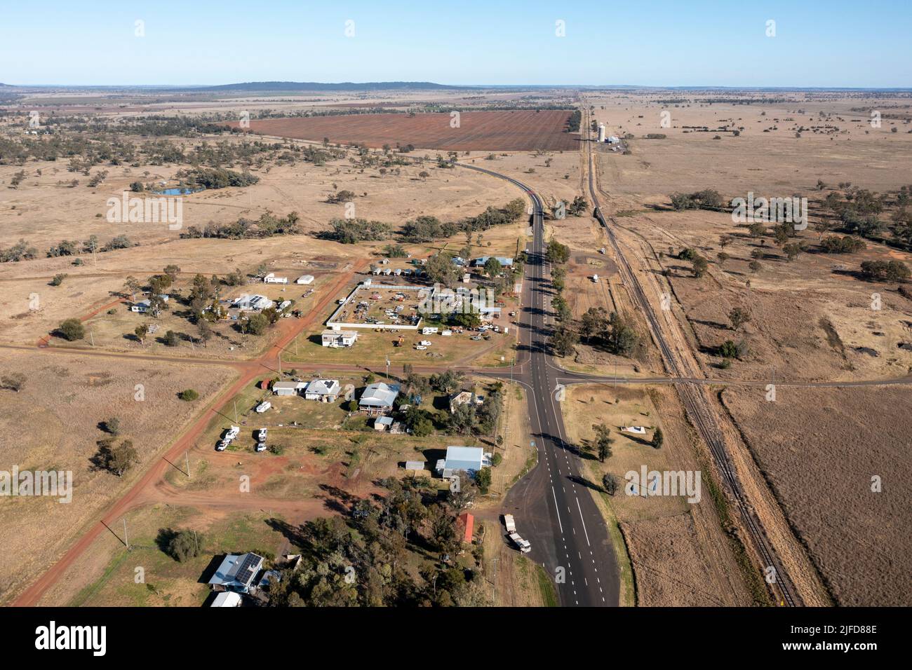 Outback Queensland Town