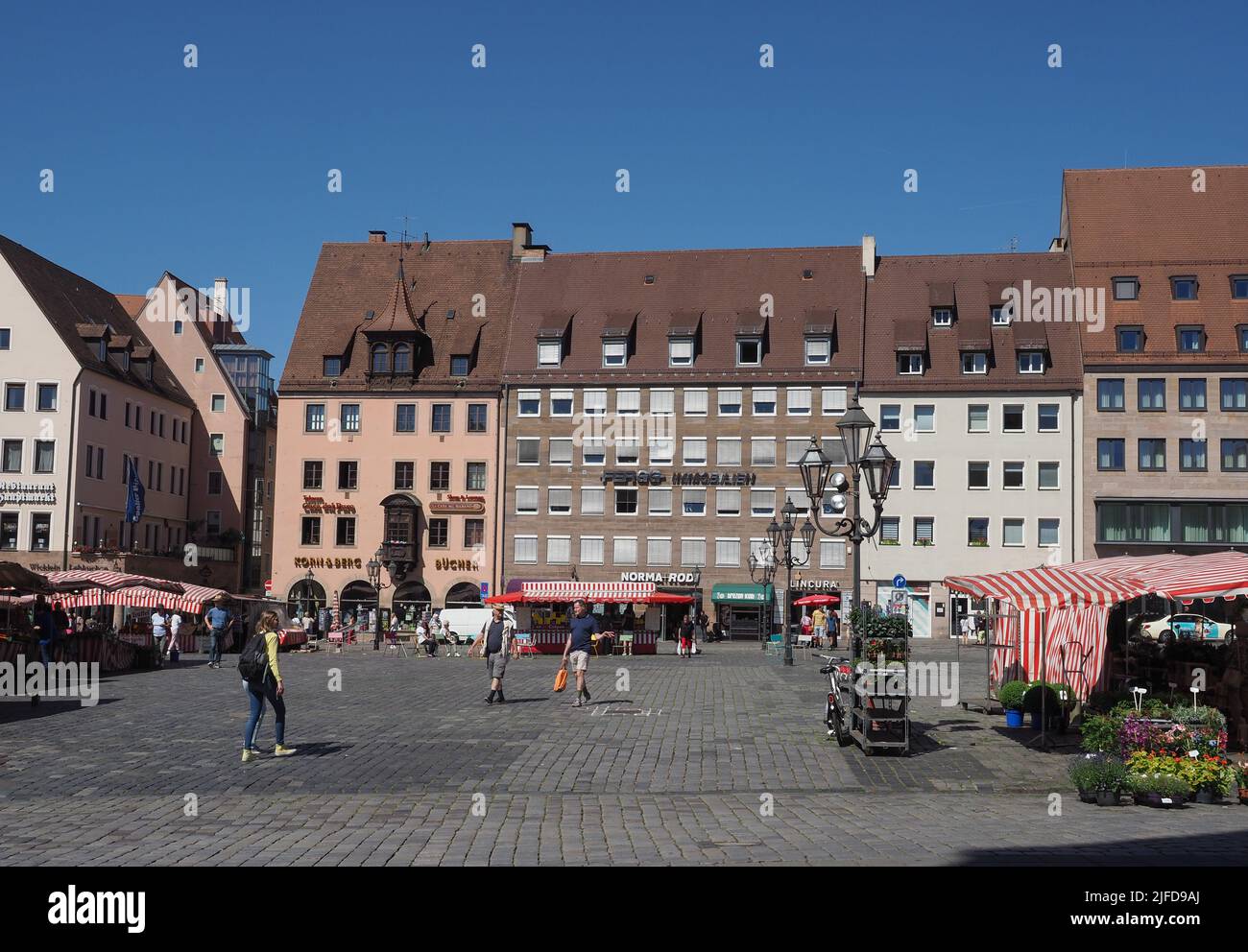 Nuernberg hauptmarkt hi-res stock photography and images - Alamy