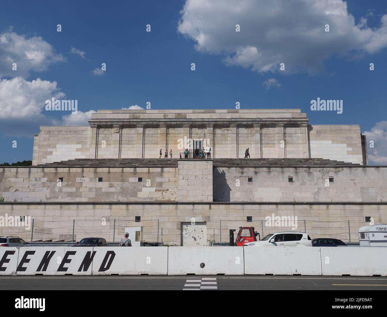 NUERNBERG, GERMANY - CIRCA JUNE 2022: Zeppelinfeld translation Zeppelin ...
