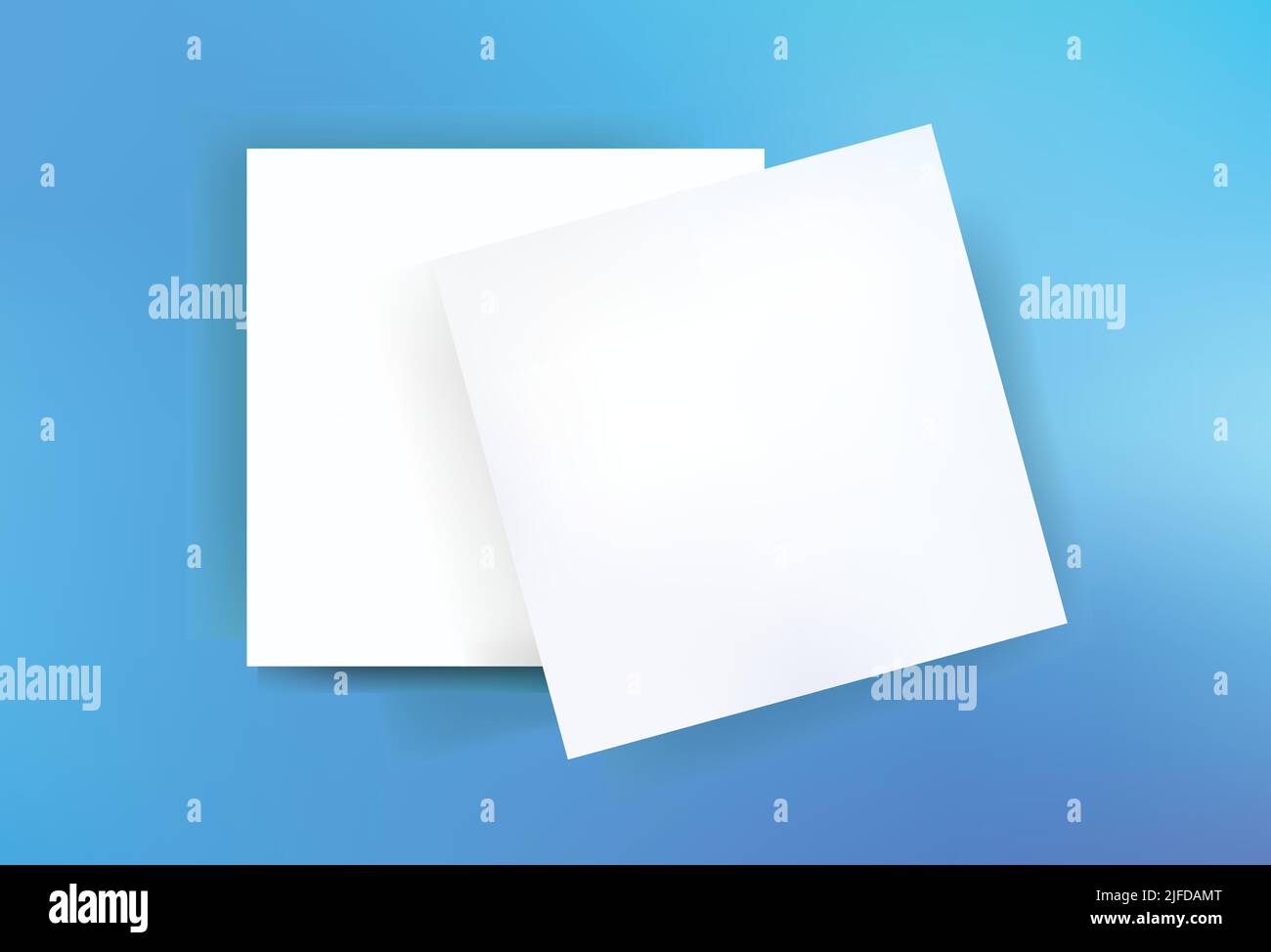 3d rendering square white Stock Vector Images - Alamy