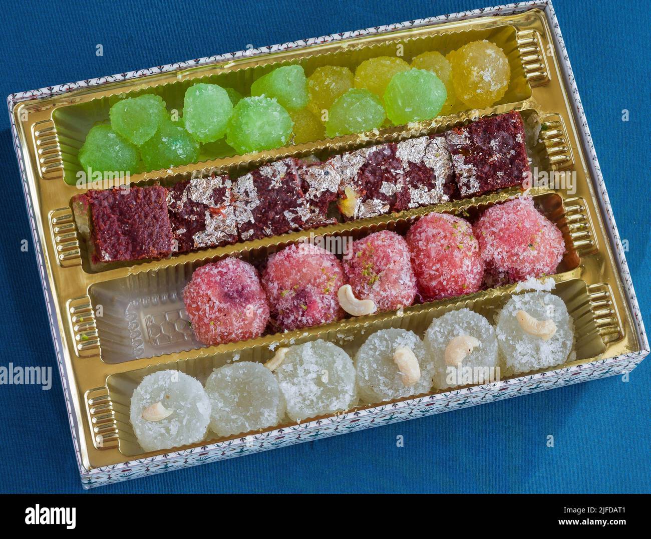 Assorted platter of Agra Angoori Petha - Chocolate,Pan,Coconut,Kesar ...