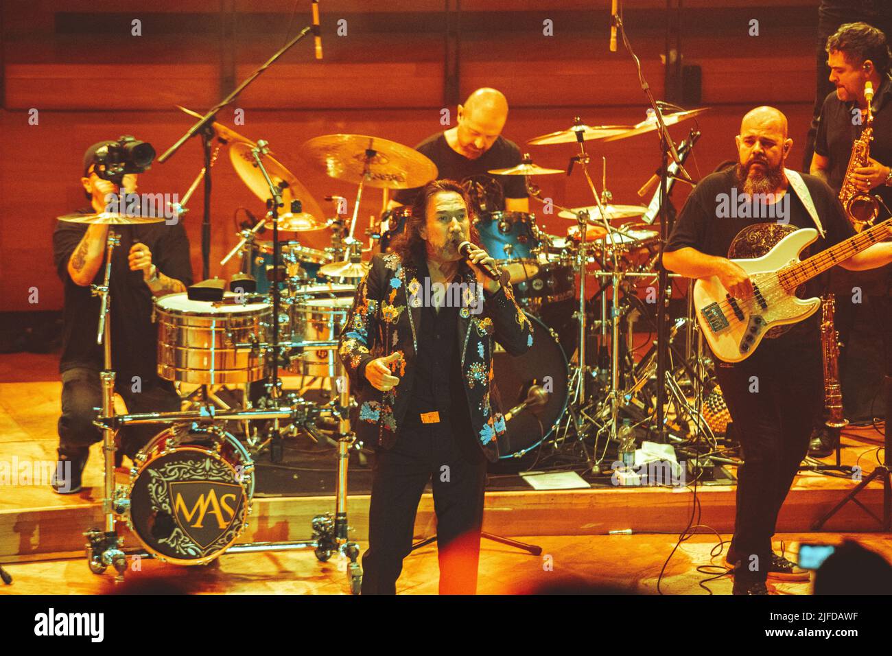 01/07/2022 - Mexican singer MARCO ANTONIO SOLIS performing for the ...