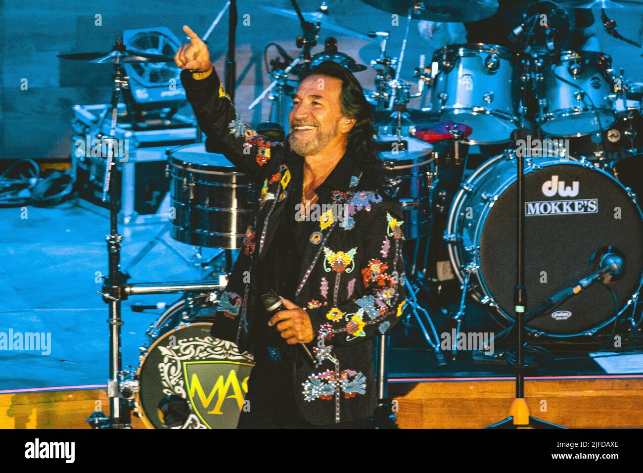 01/07/2022 - Mexican singer MARCO ANTONIO SOLIS performing for the ...