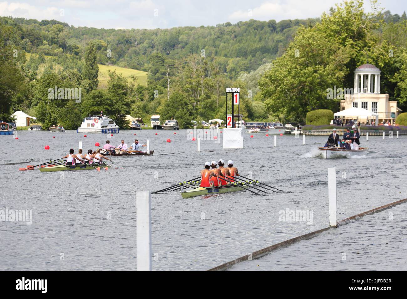 Henley-on-Thames, Oxfordshire, UK. 1st July 2022. Henley Royal Regatta ...