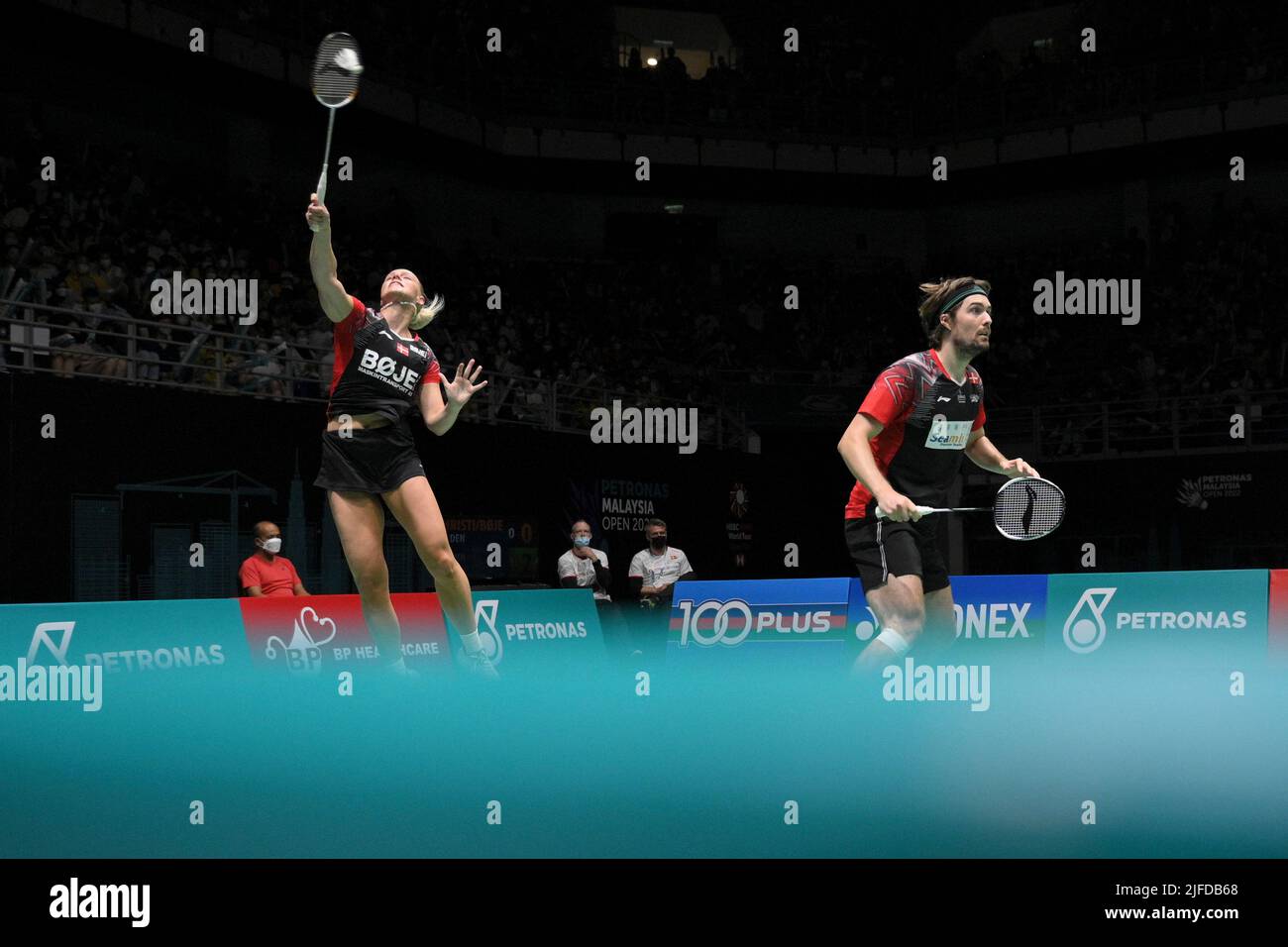 Kuala Lumpur, Malaysia. 2nd July, 2022. Mathias Christiansen (R ...