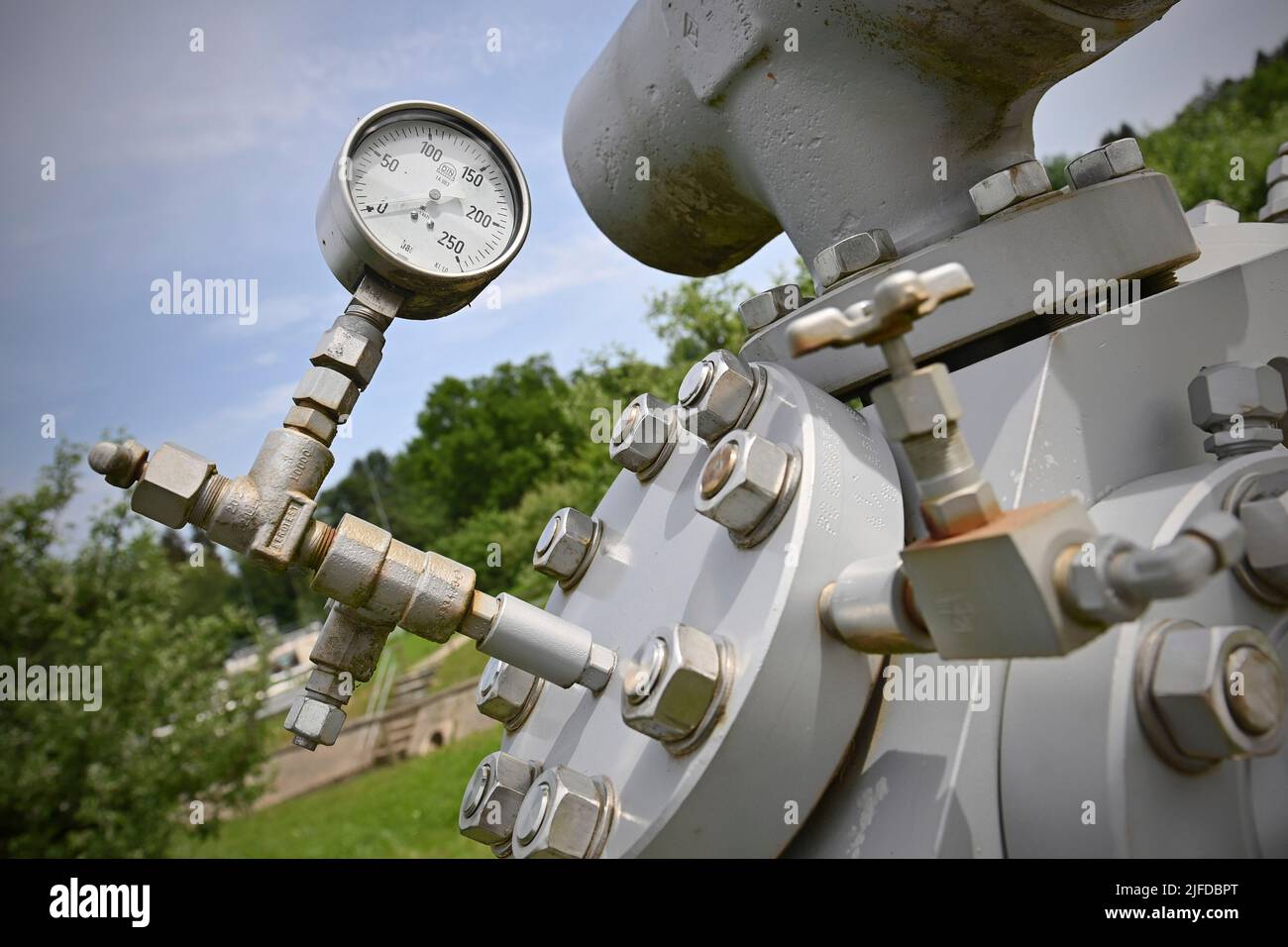 ARCHIVE PHOTO; Federal Network Agency fears Russian gas stop. A ...