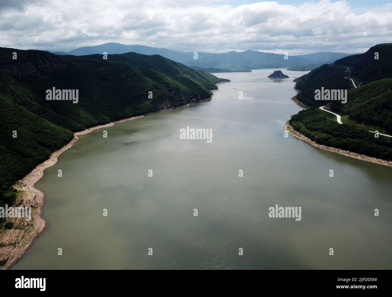 Mudanjiang. 29th June, 2022. Aerial photo taken on June 29, 2022 shows ...