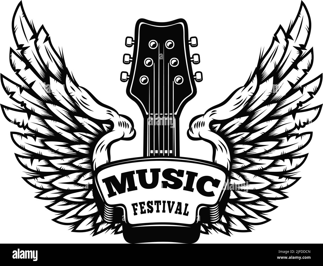 Festival logo logo Black and White Stock Photos & Images - Alamy