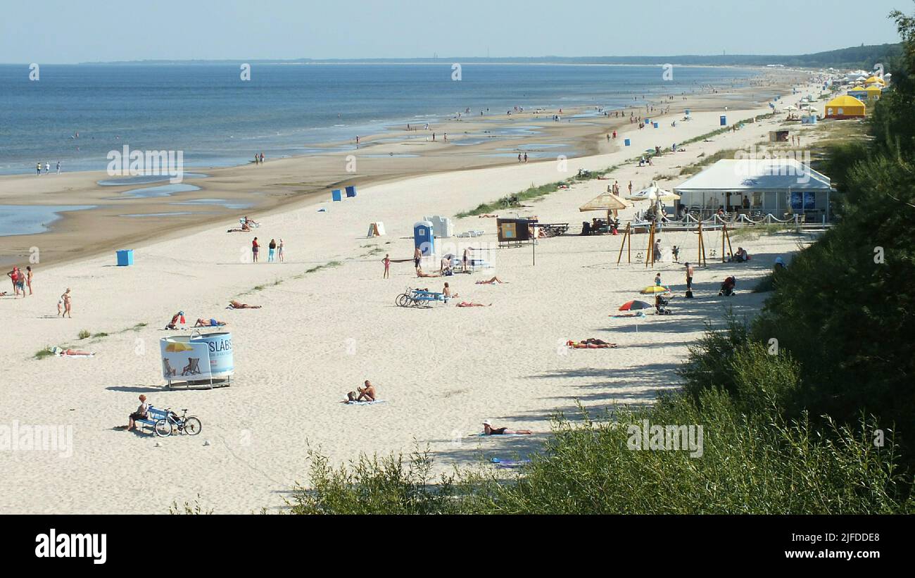 Riga majori beach hi-res stock photography and images - Alamy