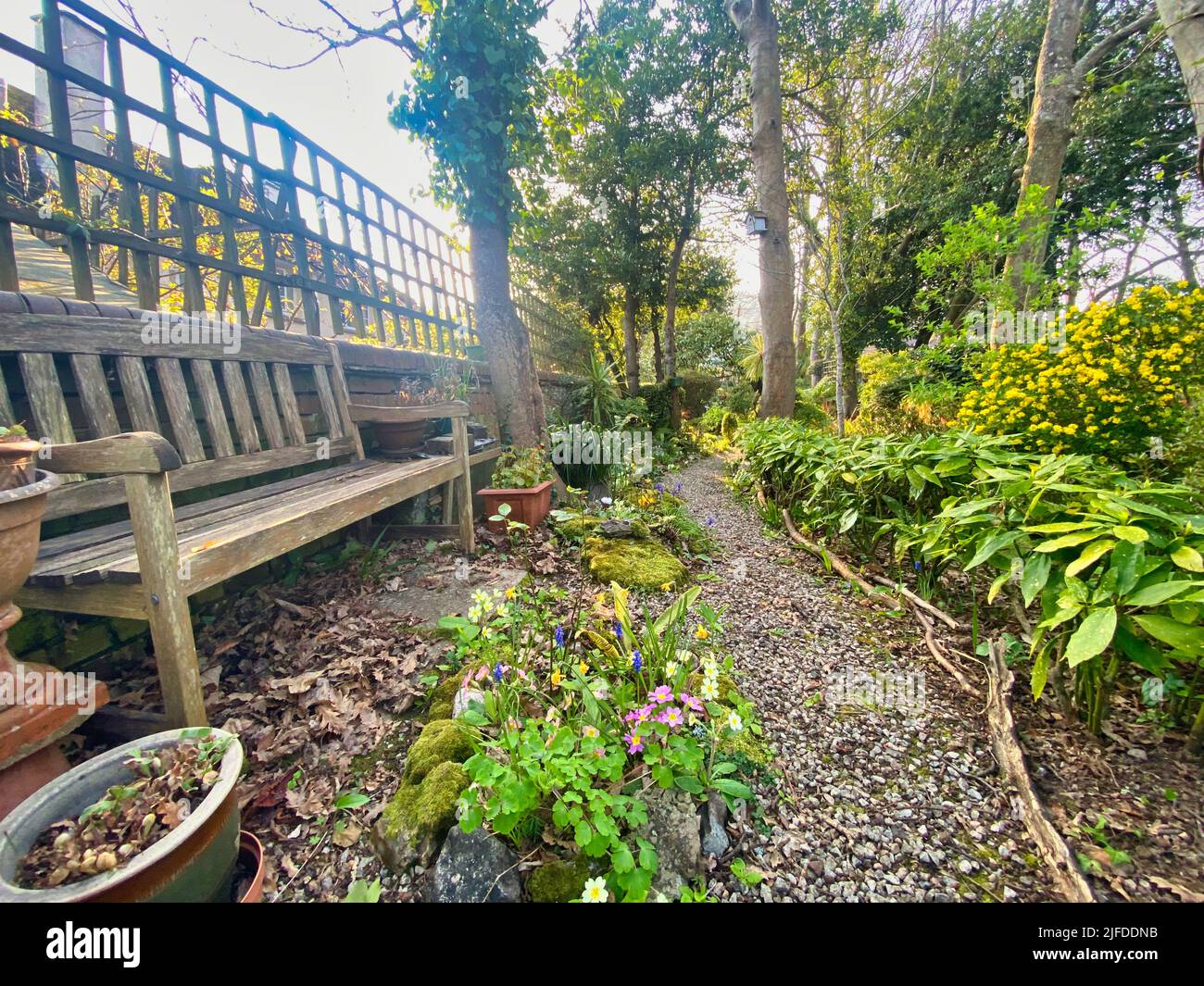 Garden path material hi-res stock photography and images - Alamy