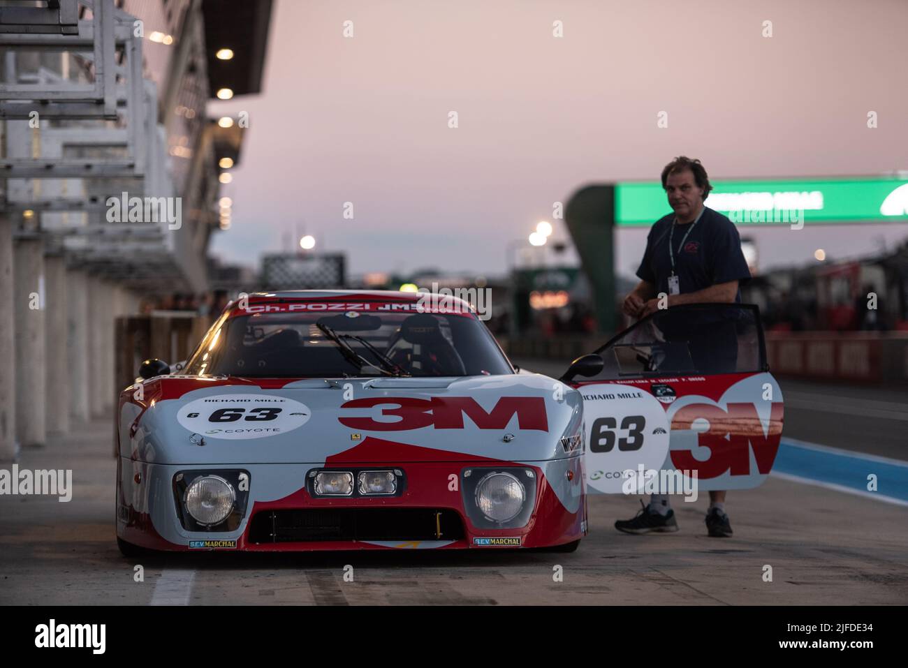 Le Mans, France. 01st July, 2022. 63 MELLINGER (FR) / GELMINI (IT ...