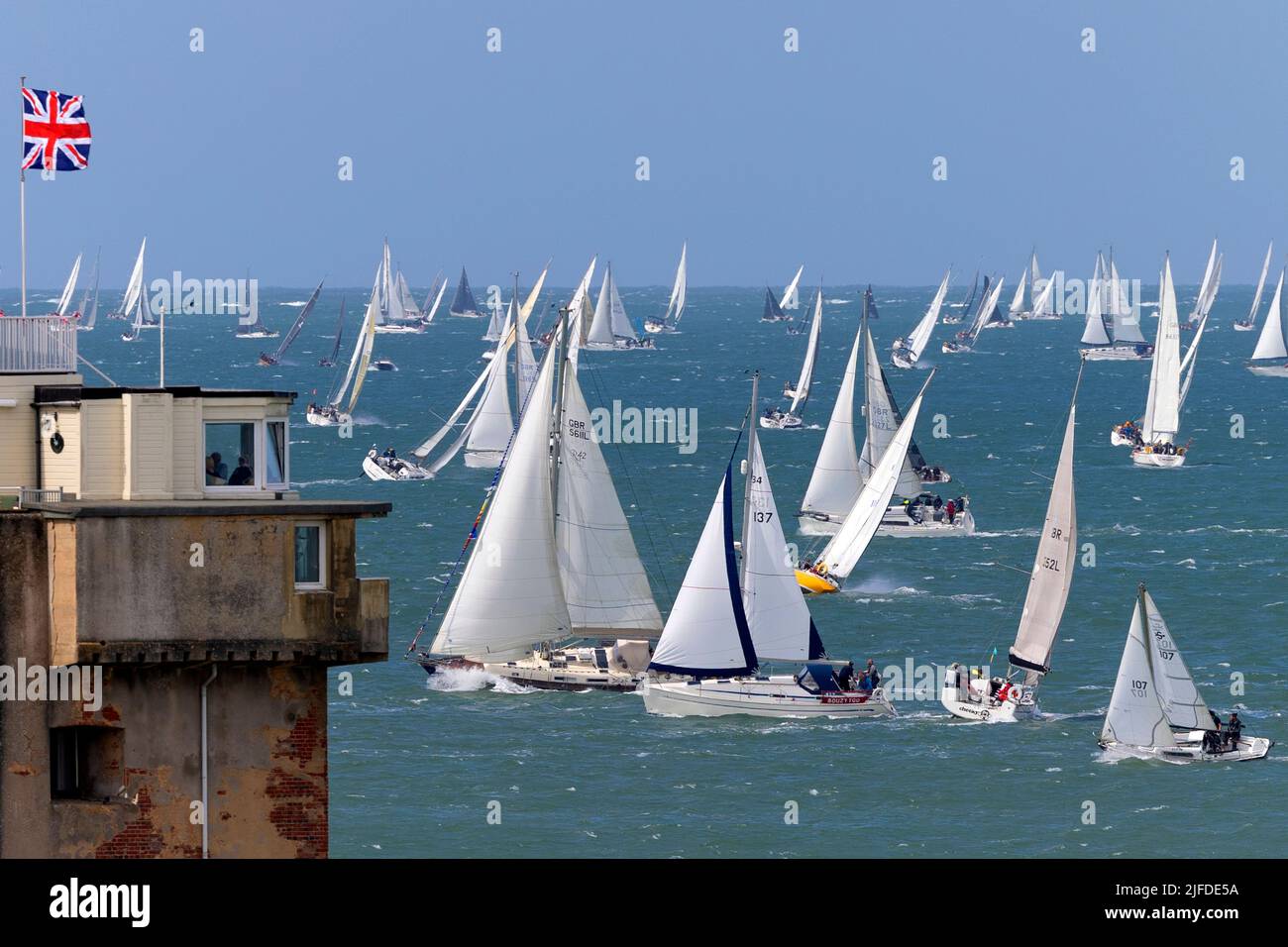 Round the Island Race,yacht,yachts,Cowes,Isle of Wight,England,UK ...