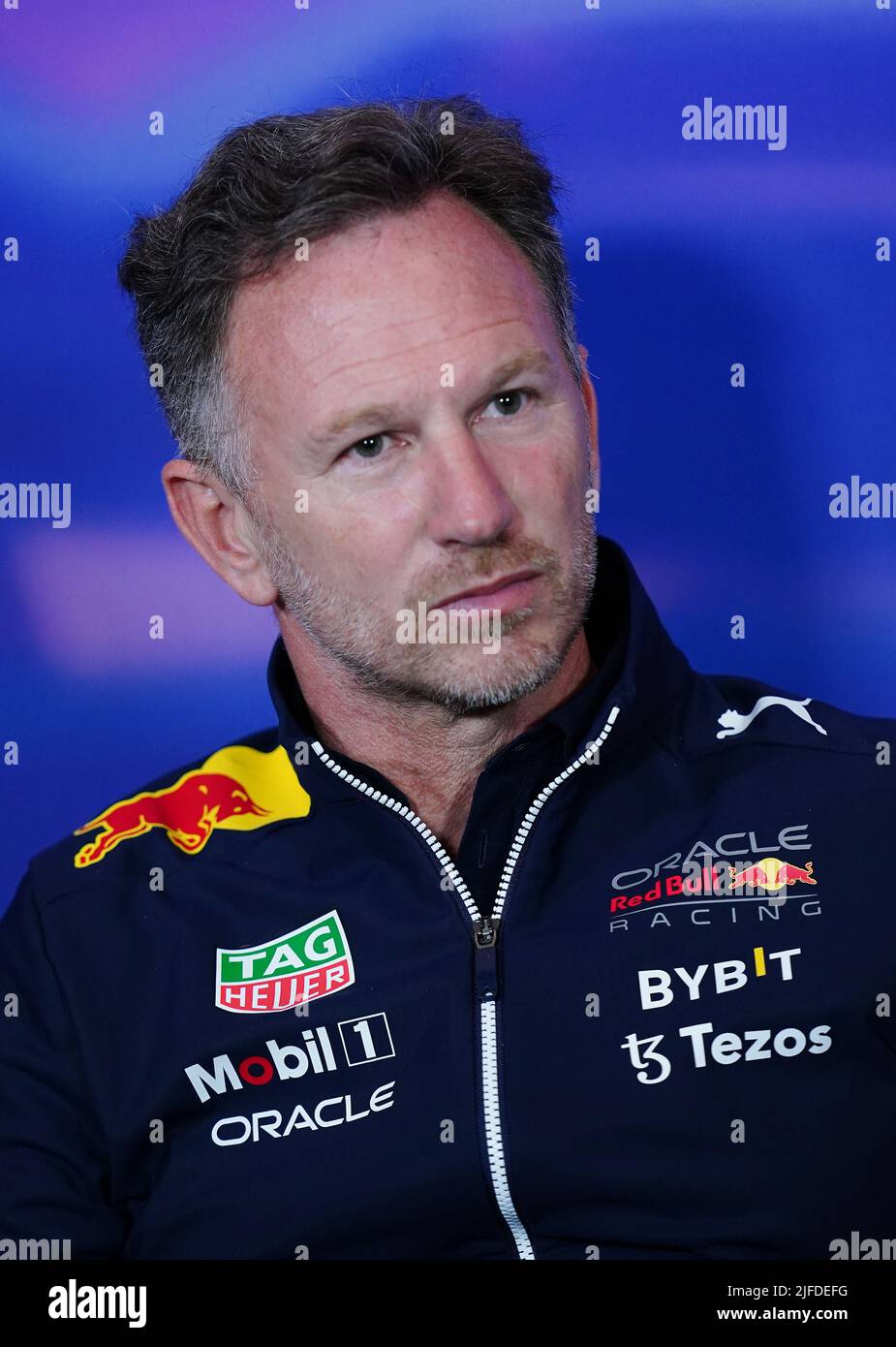 Red Bull team principle Christian Horner ahead of the British Grand ...