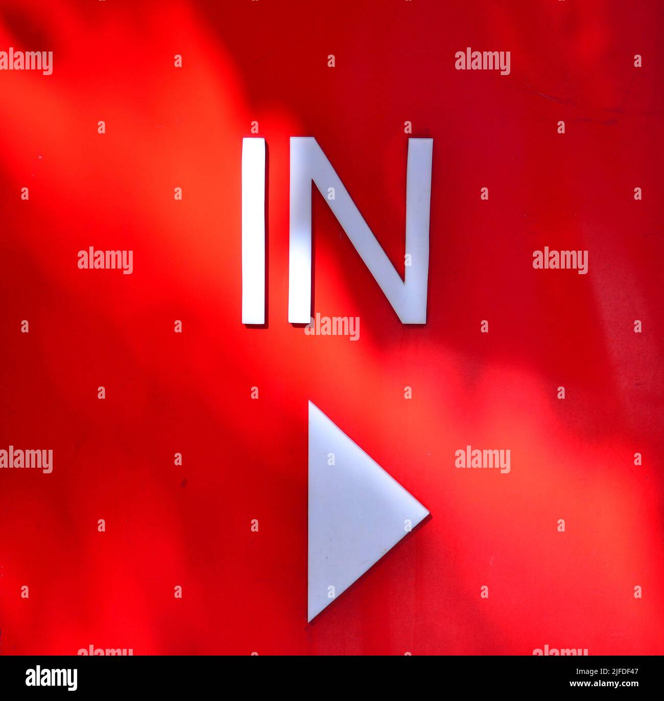 Plastic sign hi-res stock photography and images - Alamy