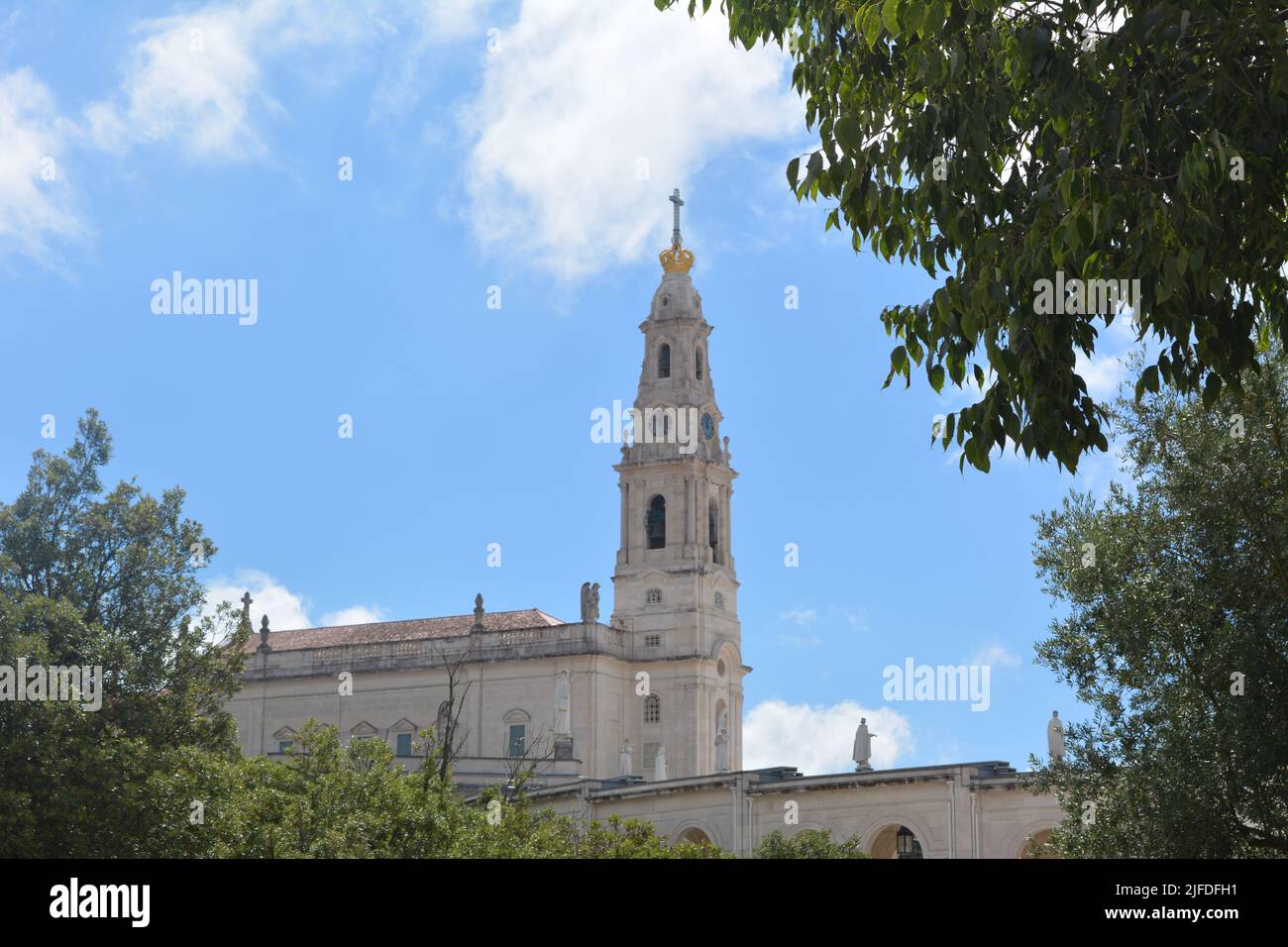 Fatima, the Sanctuary Stock Photo - Alamy