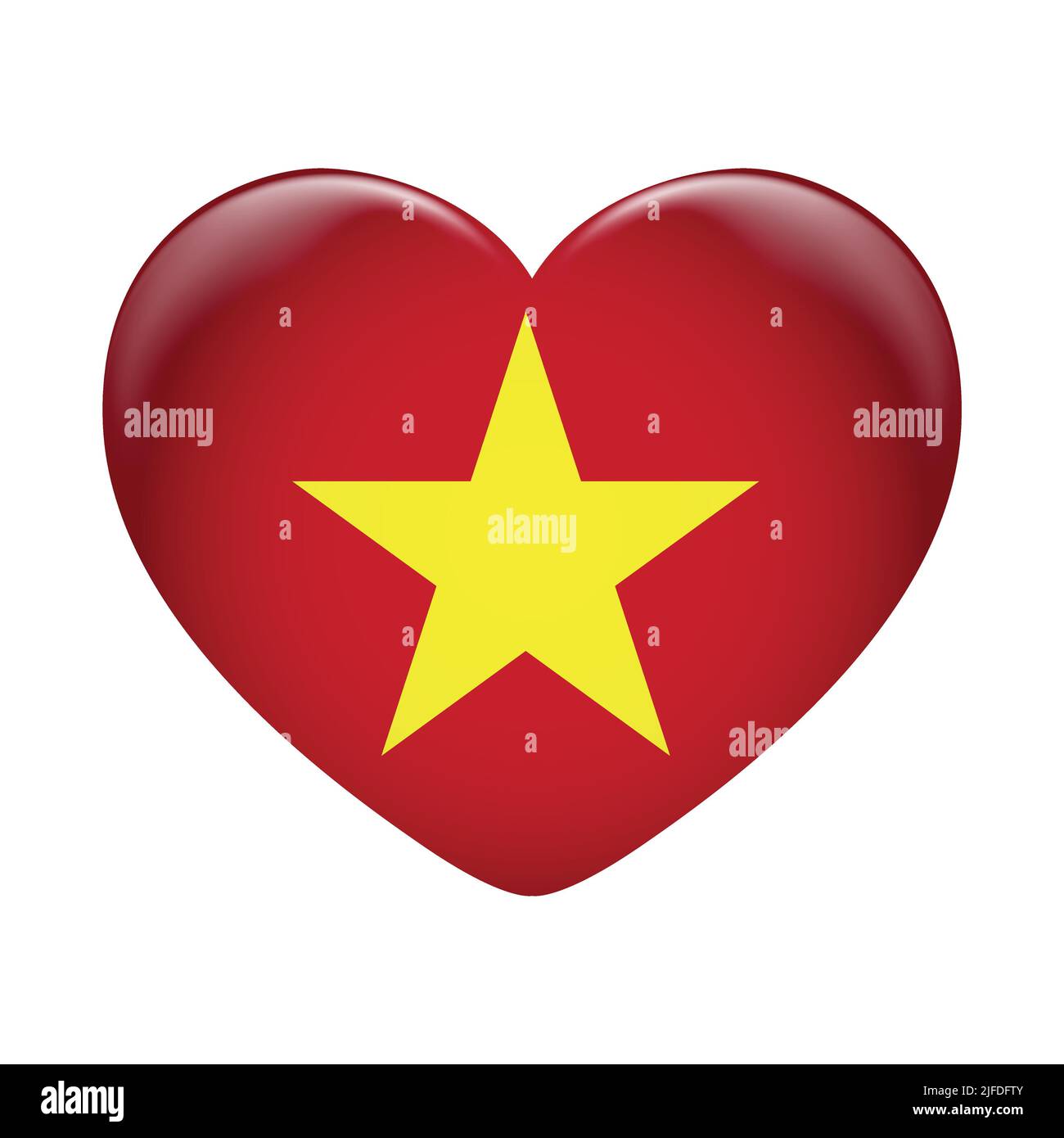 Vietnam flag icon isolated on white background. Vietnam flag. Flag icon ...