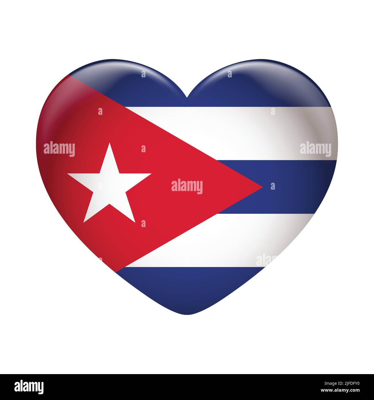 Cuba flag icon isolated on white background. Cuba flag. Flag icon ...